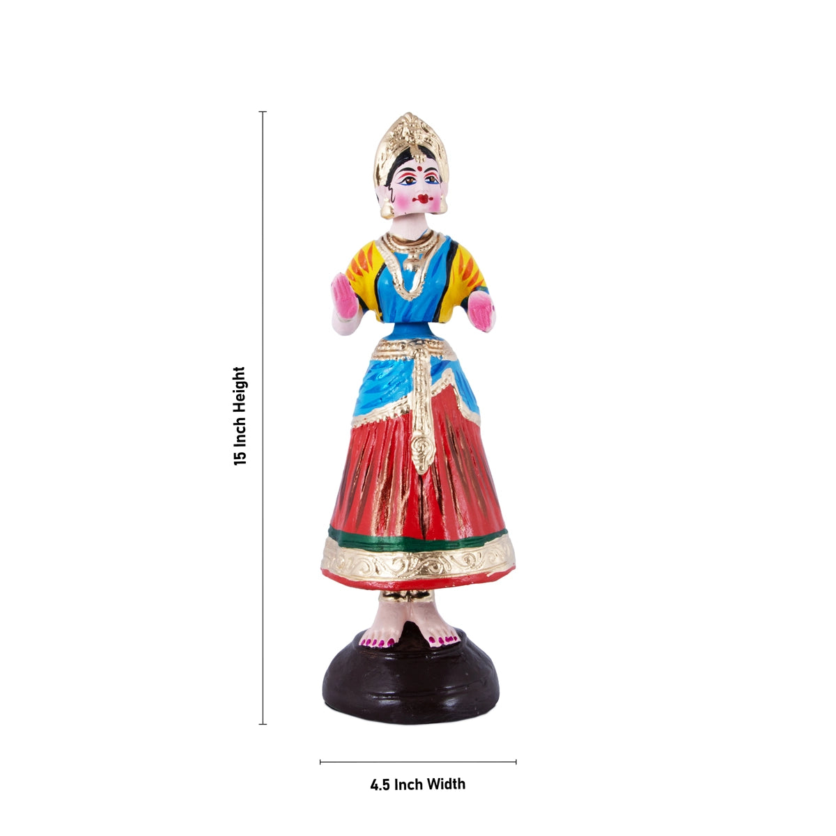 GiriAus Tanjore Doll Golu Bommai Dancing Doll