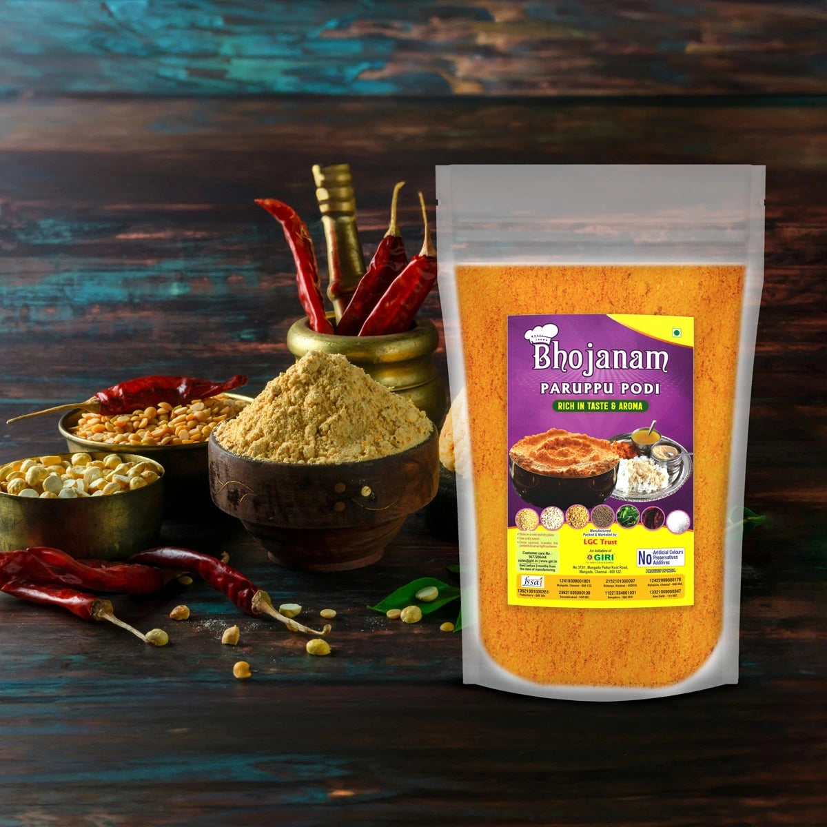 GiriAus - Paruppu Podi | Dal Powder | Homemade Powder — Giri Australia ...