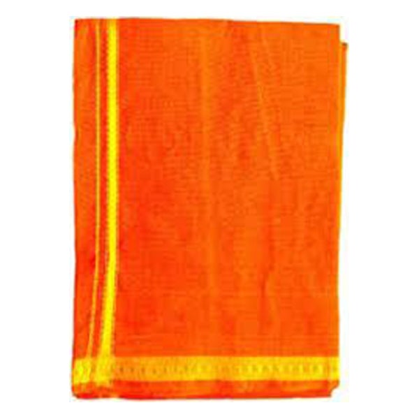 GiriAus - Uthariyam Kavi Veshti | Orange Colour Dhoti | Traditional ...