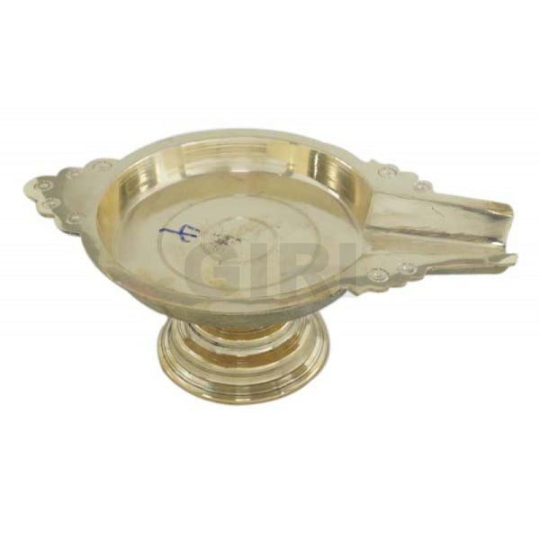 GiriAus - Abhisheka Stand | Abhisheka Patra | Brass Pooja Stand