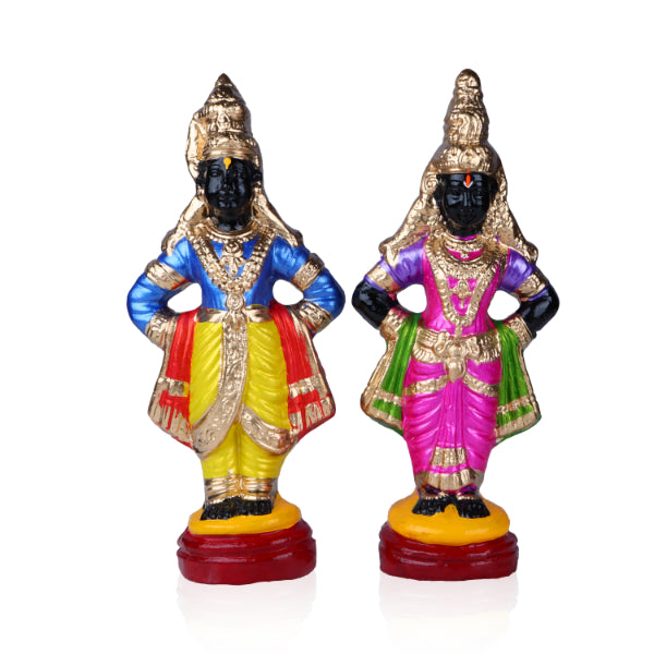 GiriAus - Pandurangan Rukmini Statue | Goddess Statue | Navratri Bommai