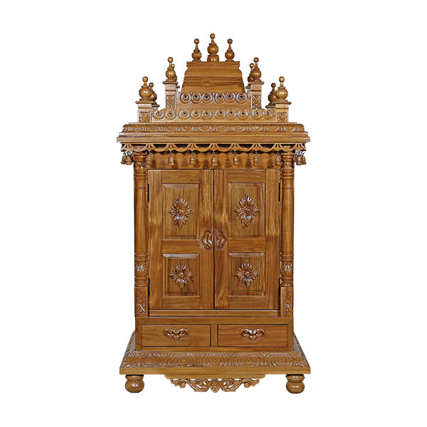 GiriAus - Pooja Mandir | Wooden Pooja Mandapam | Hindu Temple for Home